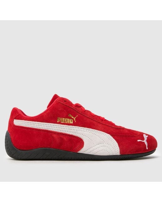 PUMA Speedcat Trainers in Red | Lyst UK