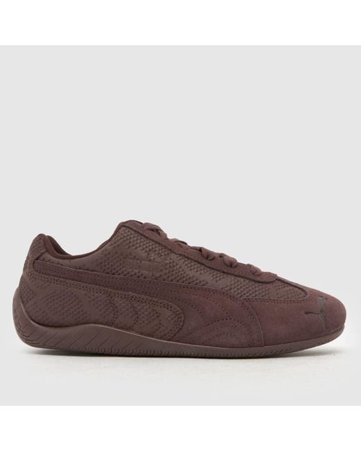 PUMA Speedcat Trainers in Brown | Lyst UK