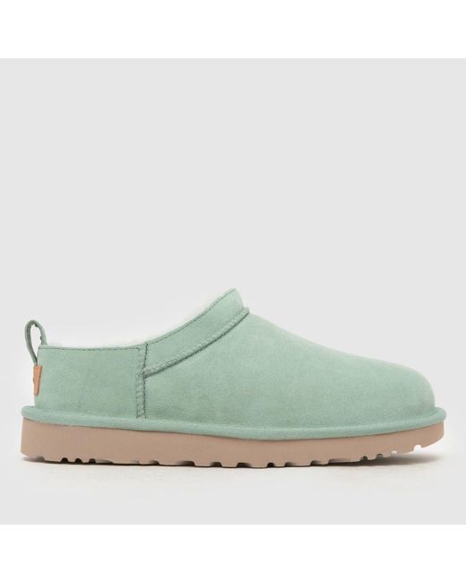 UGG Classic Micro Boots in Green | Lyst UK