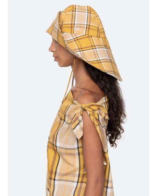 Sea Copeland Hat in Metallic | Lyst