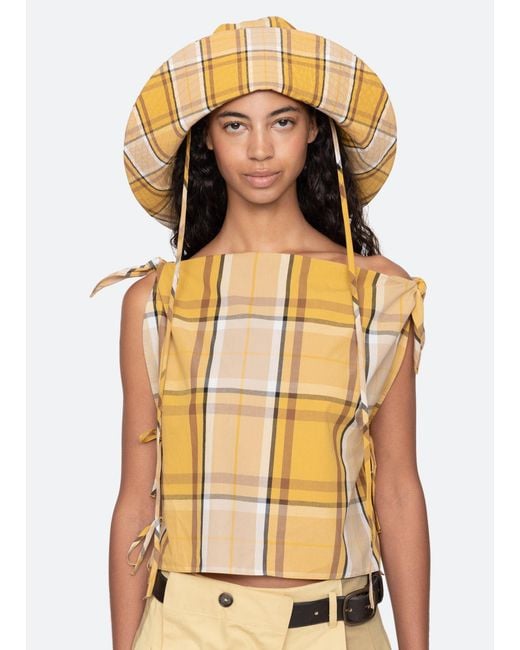 Sea Copeland Hat in Metallic | Lyst