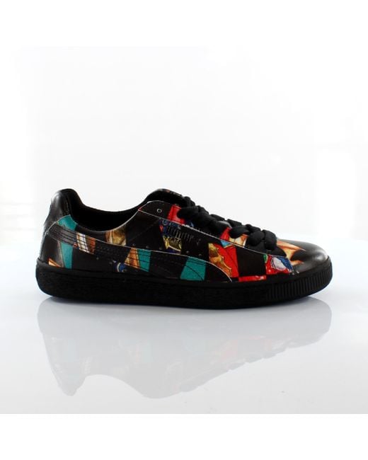 States X Swash Samovar Patterned Leather Trainers 360076 01