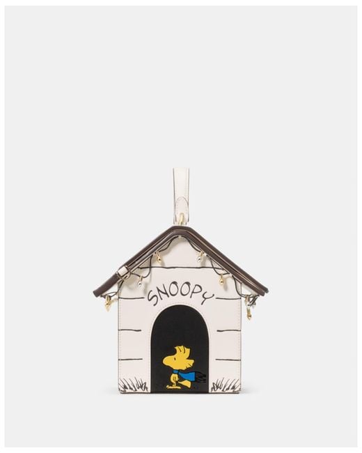 Kate Spade Peanuts 3D Dog House Crossbody in White | Lyst UK
