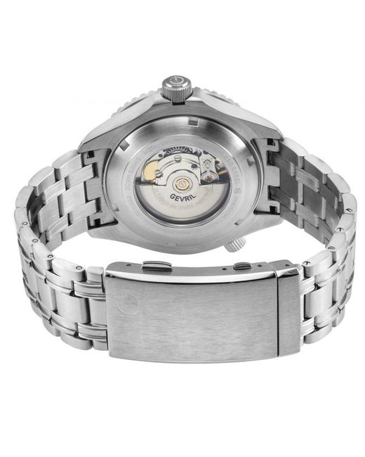 Gevril Hudson Yards Swiss Automatic Watch in Grey for Men | Lyst UK