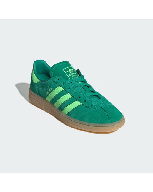 adidas Originals Muenchen Shoes in Green | Lyst UK