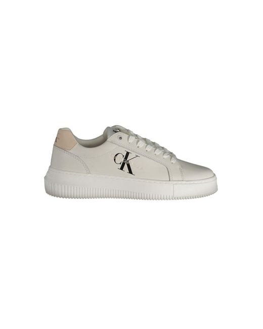 Calvin Klein Platform Sneakers Model Ck Jeans Lea in Grey | Lyst UK