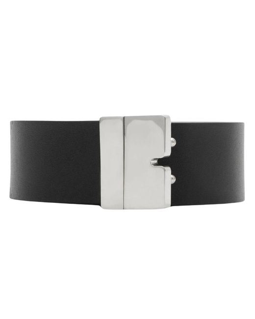 Burberry B Cut Reversible Belt Leather in Black for Men | Lyst UK