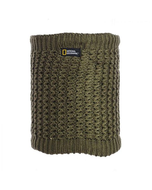 Buff Fleece-Lined And Knitted Collar 93700 in Green | Lyst UK