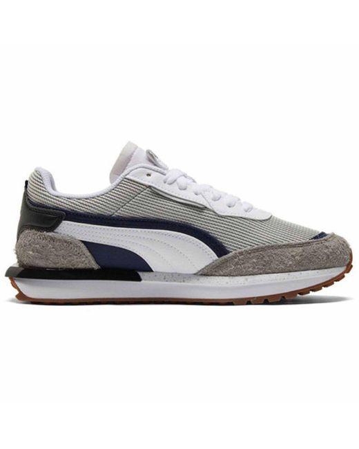 PUMA City Rider Map Out Trainers in Grey for Men | Lyst UK