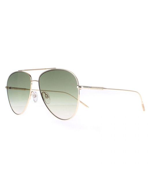 Ted Baker Aviator Gradient Tb1625 Sutton Metal in Green for Men | Lyst UK
