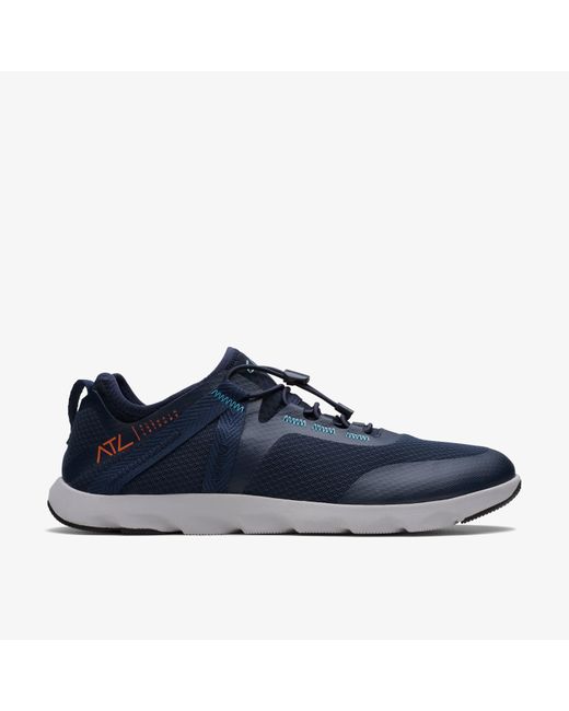 Clarks Atl Coast Rock Trainers in Blue for Men | Lyst UK