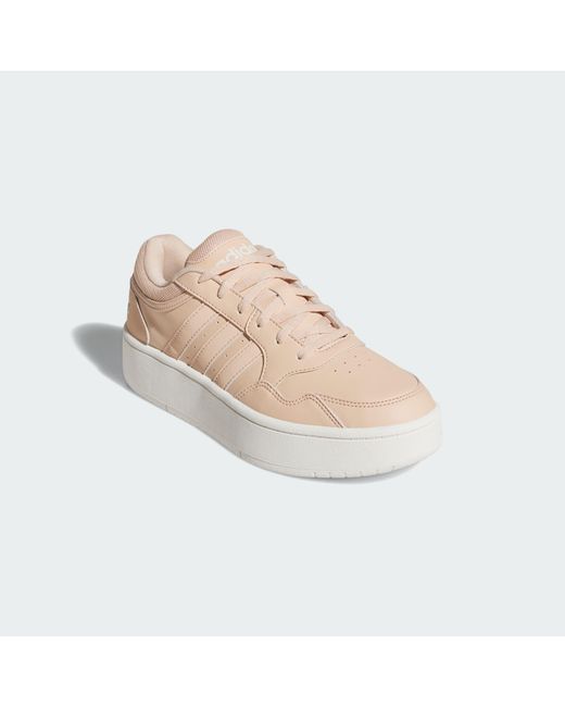 adidas Hoops 3.0 Bold Shoes in Natural | Lyst UK