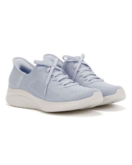 Skechers Ultra Flex 3.0 Elevated Light Trainers in Blue | Lyst UK