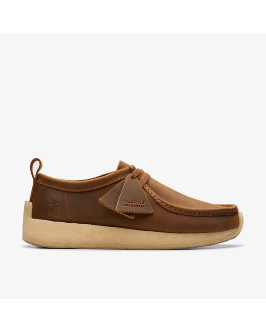 Clarks Rossendale Beeswax Shoes in Brown for Men | Lyst UK