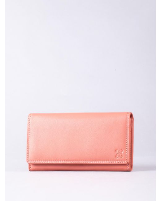 Lakeland Leather Large Purse in Pink | Lyst UK