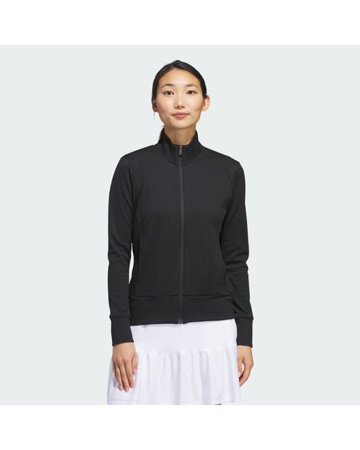 adidas Originals Ultimate365 Textured Jacket in Black | Lyst UK