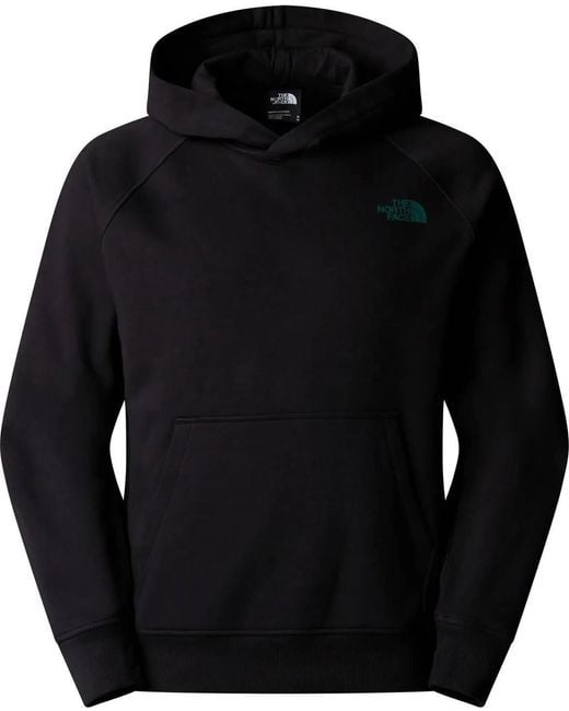 The North Face Raglan Box Tailgrid Infill Hoodie Cotton in Black for ...