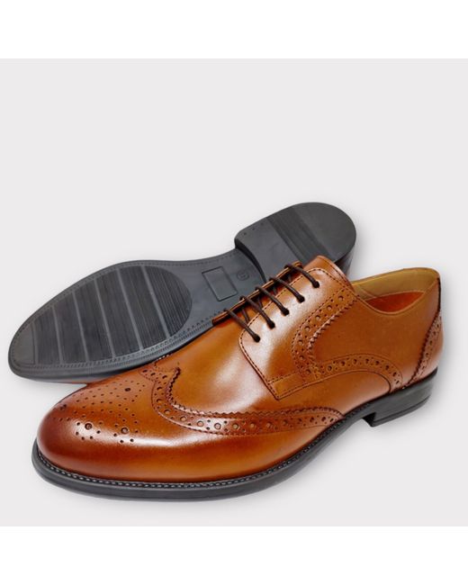 LB Comfort Anthony Leather Shoes in Brown for Men | Lyst UK