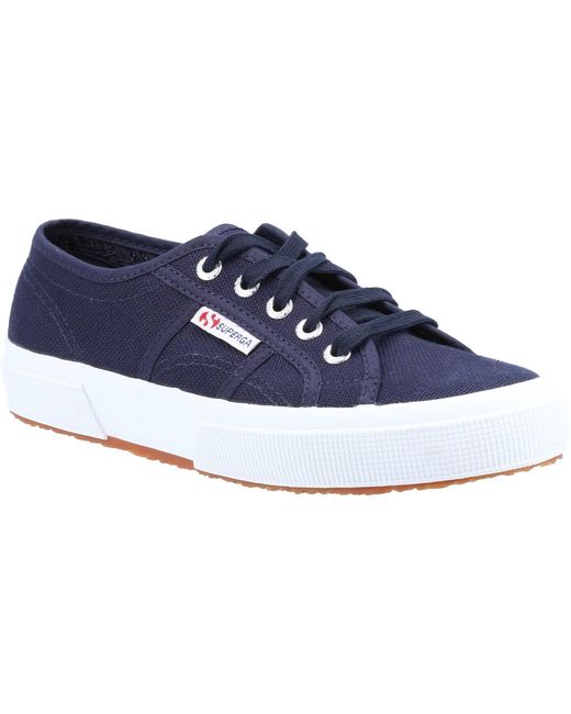 Superga Ladies 2750 Cotu Classic Trainers in Blue | Lyst UK