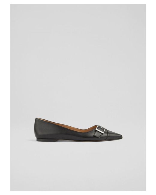 LK Bennett Brynn Flats in White | Lyst UK