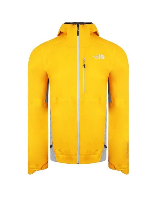 The North Face Gore-Tex Jacket in Yellow for Men | Lyst UK