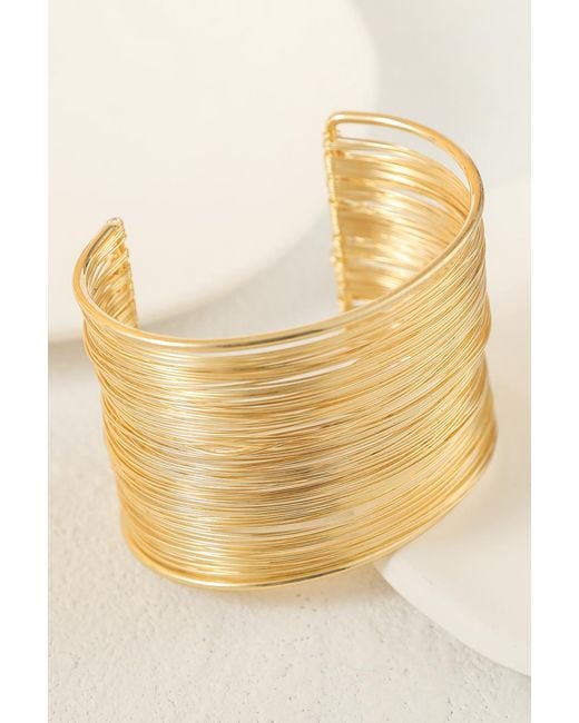 Everyday the Label Luxury Heavy Metal High Quality Open Wire Bracelet ...