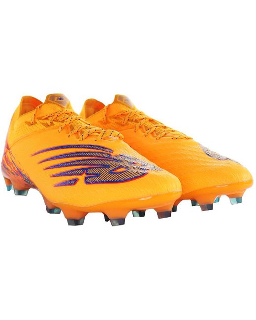 New Balance Furon V6+ Pro Fg Football Boots in Orange for Men | Lyst UK
