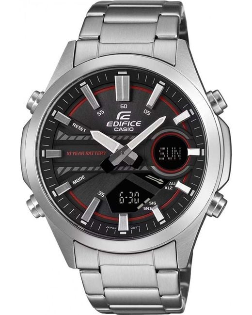 G-Shock Efv-C120D-1A4Ef Edifice Watch in Grey for Men | Lyst UK