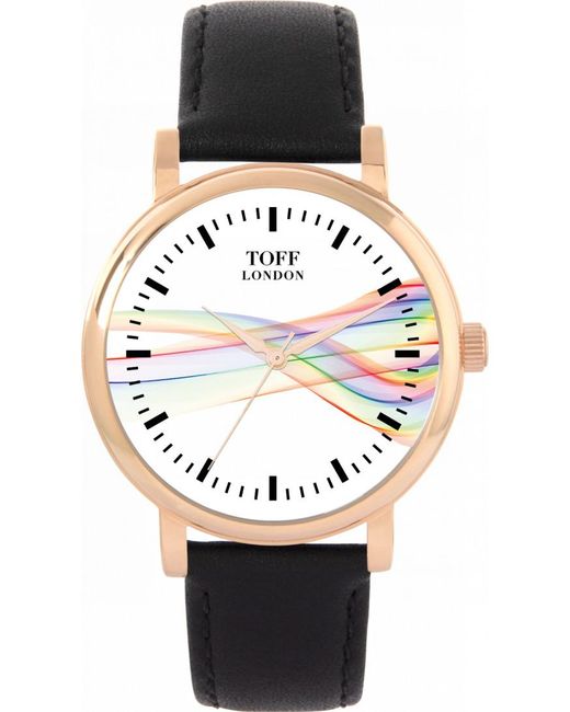 Toff London Tlws-2960 38Mm Pride Ribbon Batons Watch in Black | Lyst UK