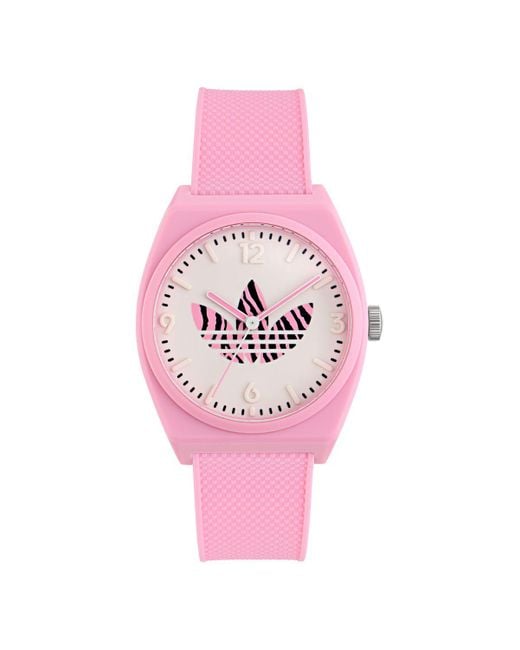 adidas Originals Project Two Grfx Watch Aost23553 Resin in Pink | Lyst UK