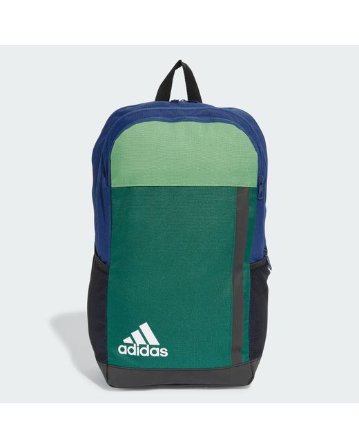adidas Originals Motion Badge Of Sport Backpack in Green | Lyst UK