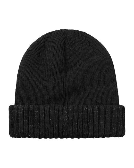 SealSkinz Waterproof Cold Weather Led Roll Cuff Beanie For And in Black ...