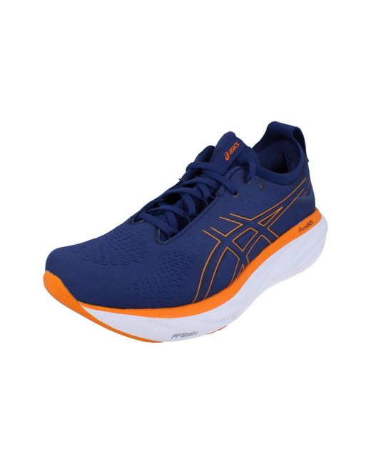 Asics Gel-Nimbus 25 Running Trainers in Blue for Men | Lyst UK