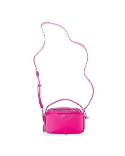 DKNY Naria Camera Top Handle Crossbody Bag in Pink | Lyst UK