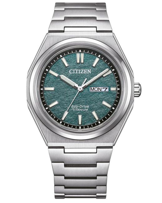 Citizen Watch Aw0130-85X Titanium in Grey for Men | Lyst UK