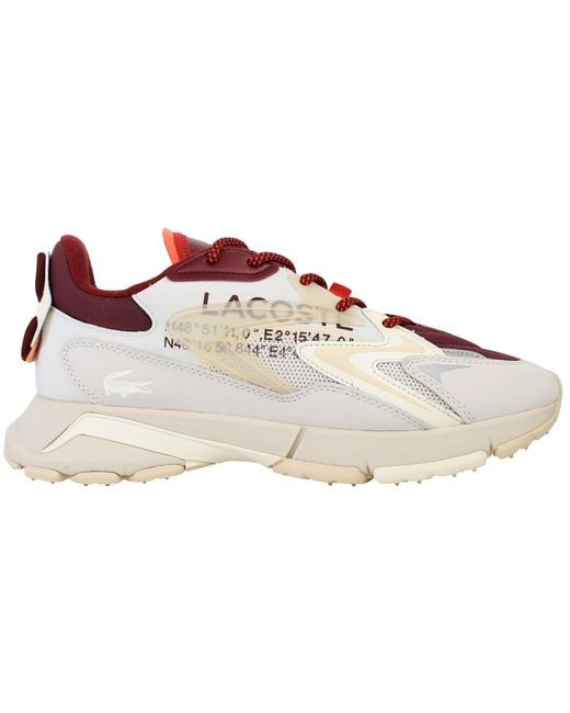 Lacoste L003 Neo Tech 224 1 Off Trainers in Pink for Men | Lyst UK