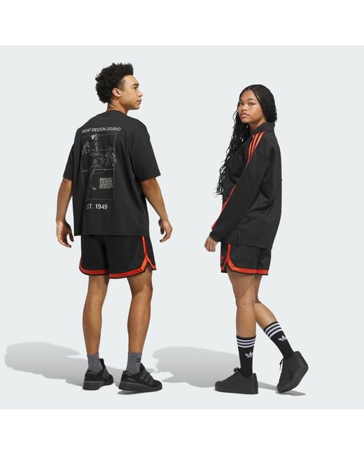 adidas Originals Puffed Shorts (Gender Neutral) in Black | Lyst UK
