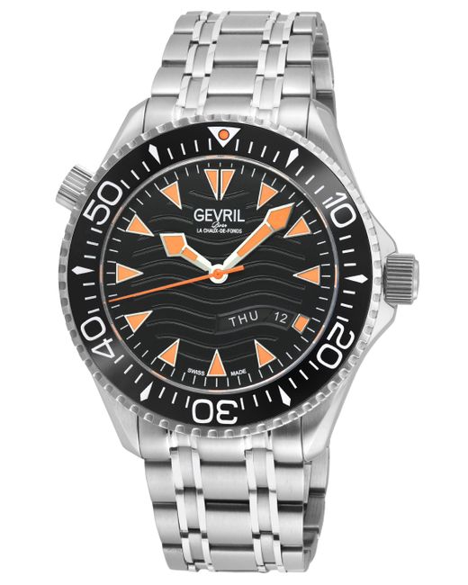 Gevril Hudson Yards Swiss Automatic Watch in Grey for Men | Lyst UK