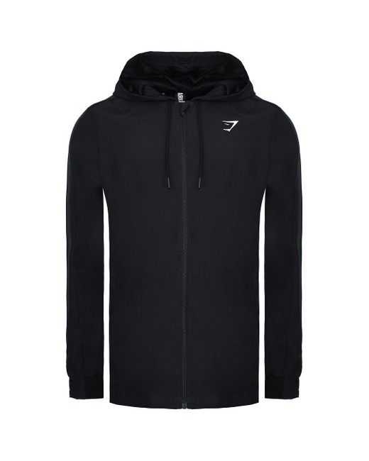 GYMSHARK Logo Track Jacket Lace in Blue for Men | Lyst UK
