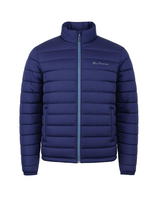 Ben Sherman Signature Padded Jacket Polyamide in Blue for Men | Lyst UK