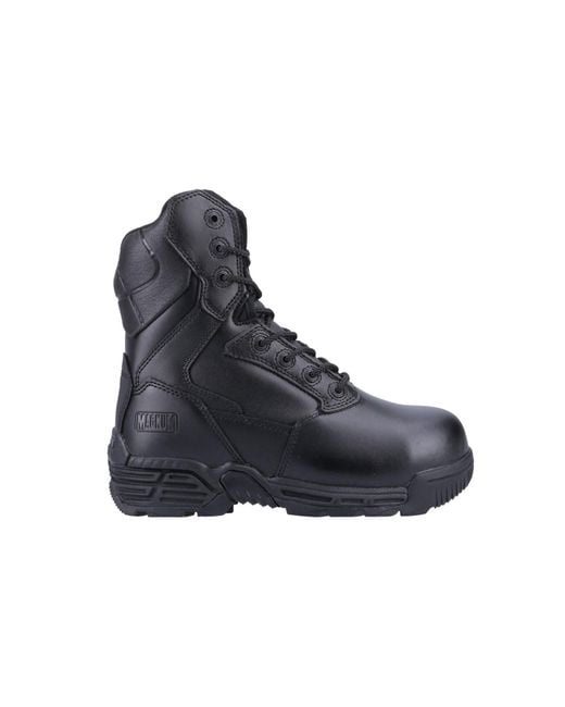 Magnum Stealth Force Leather Safety Boots in Black for Men | Lyst UK