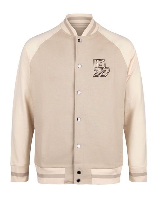 Luke 1977 Kansas Varsity Jacket in Natural for Men | Lyst UK