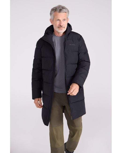 Mountain Warehouse 'Vortex' Longline Jacket Water Resistant Winter ...
