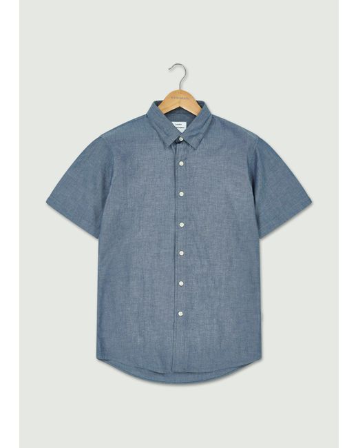 Peter Werth Leo Ss Shirt in Blue for Men | Lyst UK