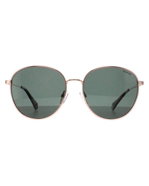 Polaroid Round Copper Polarized Pld 6215/S/X Metal in Grey | Lyst UK
