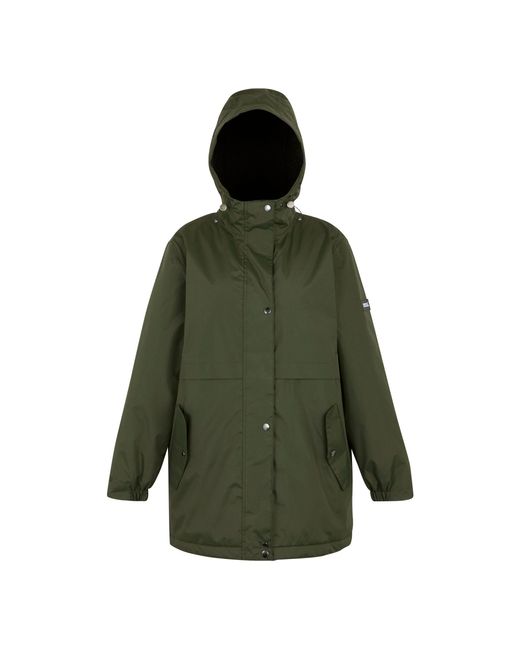 Regatta Ladies Brielly Insulated Waterproof Jacket (Dark) in Green ...
