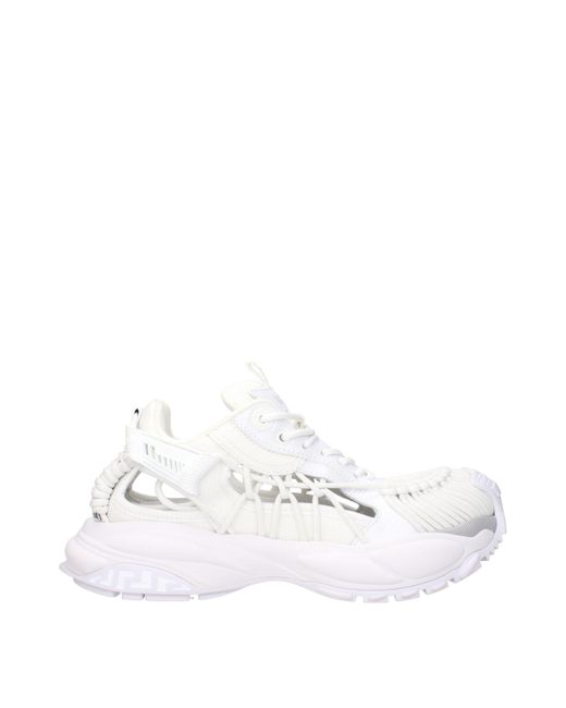 Versace Odissea Laceup Sneakers in White for Men | Lyst UK