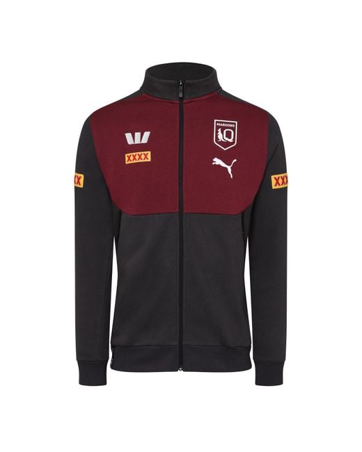 PUMA Queensland Maroons Team Jacket in Red for Men | Lyst UK