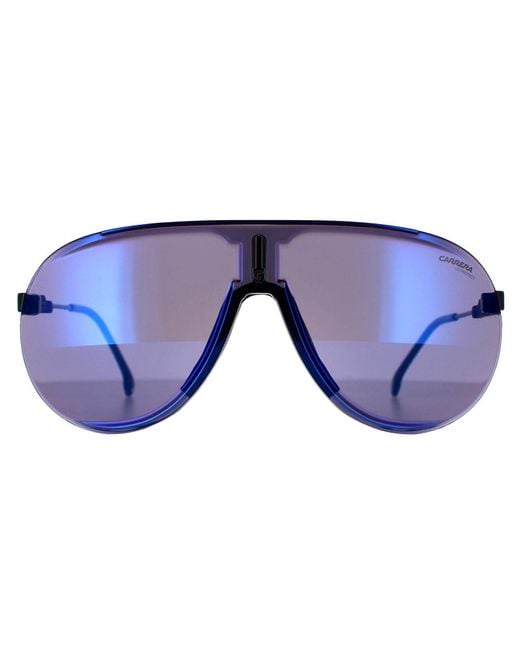 Carrera Aviator Sky Mirror Superchampion in Blue | Lyst UK