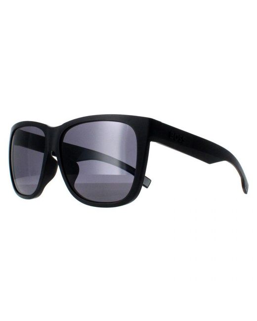 BOSS Square Matte Dark 1453/F/S in Black for Men | Lyst UK